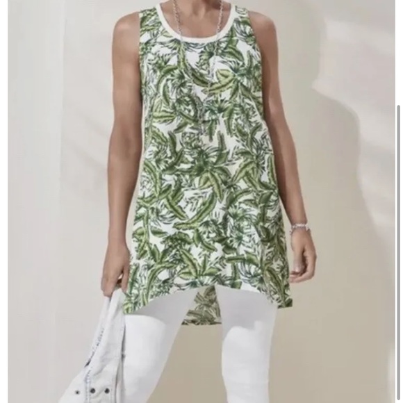 CAbi | Tops | Cabi 5994 Palm Paradise Coverup | Poshmark